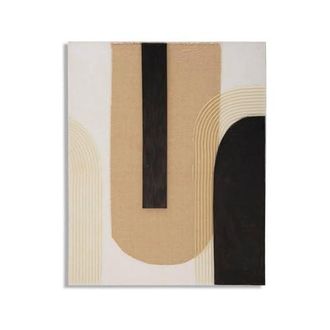 Dmora Gem&auml;lde Verezzi, Wandgem&auml;lde, Ornamentales Paneel, Dekoratives Zubeh&ouml;r, 80x3 h100 cm, Bunt