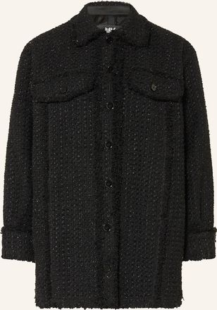 Riani Riani Boucl&eacute;-Jacke Mit Glitzergarn schwarz