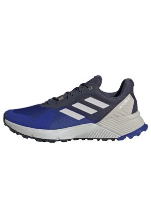 adidas Herren Terrex Soulstride Trail Running Shoes Trailrunning-Schuhe, semi Lucid Blue/Grey one/Wonder Alumina, 45 1/3 EU