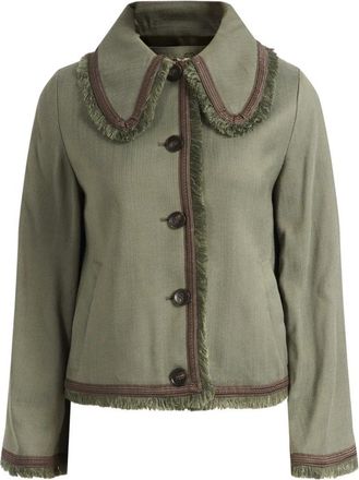 By Malene Birger Femme, Vestes, Vert, Taille: 36 FR Wellon Jacket