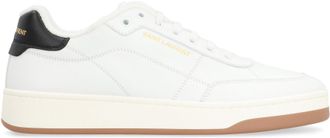 Saint Laurent Mens Sneakers Sl-61 Leather Black-White Calf Trainers Black/white