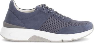 Gabor Femme, Chaussures, Bleu, Taille: 35 EU Baskets bleues en textile