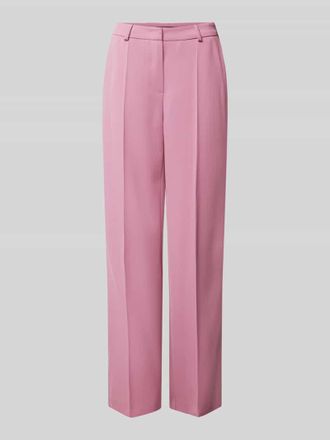 Swing Straight Leg Stoffhose mit B&uuml;gelfalten