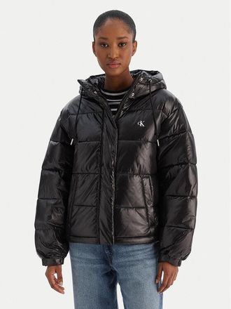 Calvin Klein Jeans Winterjacke LV047D505G Schwarz Relaxed Fit