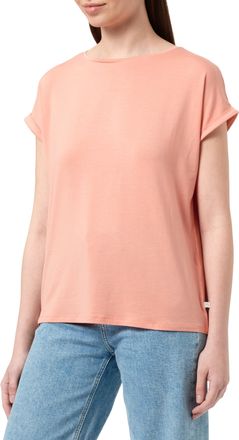 QS by s.Oliver Damen 2106806 T-Shirt, Orange, XX-Large