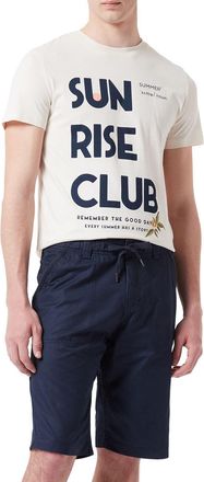 Tom Tailor Herren Bermuda Shorts 1030024, 10668 - Sky Captain Blue, 34