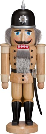 Seiffener Volkskunst echt Erzgebirge Nussknacker Soldat 37 cm (Natur)