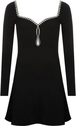 Self Portrait Robe courte avec ornements