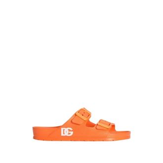 Dolce & Gabbana Beachwear-Slipper - - Shoes - Damen - Orange - 39 EU