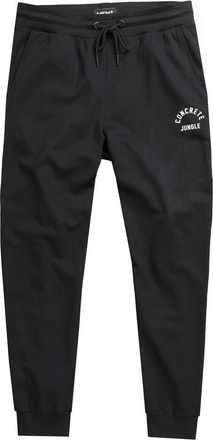 Men Plus Sweathose Men+ Jogginghose Print Modern Fit Elastikbund