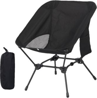 Generic Leichter Campingstuhl - Tragbarer Klappstuhl | Tragbarer Klappstuhl | Stabiler tragbarer kompakter Klappstuhl | Metallrahmen Klappst&uuml;hle Kompakter Ruc