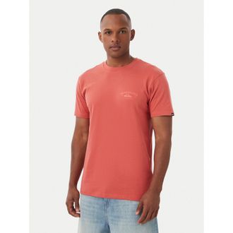 Quiksilver T-Shirt Anchor EQYZT08178 Hellrot Regular Fit
