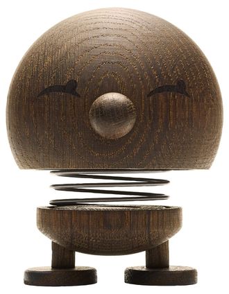 Hoptimist Bimble, Holzdeko, Wackelfigur & Glücksbringer aus Holz, Deko Skandinavisch, Deko Wohnzimmer, Büro & Schreibtisch, Tolle Kleine Geschenke, 7,4 x 8,5 x 