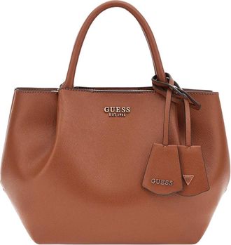 Guess Femme, Sacs, Brun, Taille: ONE Size Marron Amorette Petite Amie Satchel Sac