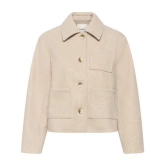 Soaked In Luxury Leichte Jacken - - Jackets - Damen - Beige - L