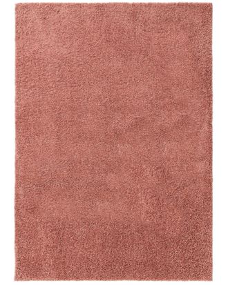 benuta Basic Hochflorteppich Soho - rosa 160x230 cm - Kuschelig Weicher Teppich im Minimalistischen Look - Pflegeleicht - Fußbodenheizung Geeignet
