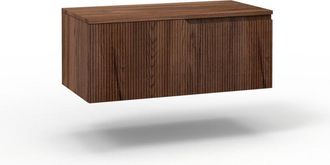 TFT Home Furniture Base avec top 1 tiroir ZIP chêne