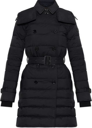 Burberry Veste matelass&eacute;e Audley - Femme - Manteaux - Bleu - Taille: 36 FR