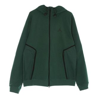 Nike Jordan Leichte Zip-Hoodie Air Statement Fleece - - Sport - Herren - Gr&uuml;n - L