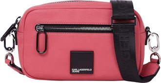 Karl Lagerfeld Karl Lagerfeld Jeans, Damen, Weiche Kameratasche Mit BoxLogo, Rosa, One size