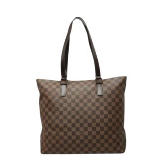 Louis Vuitton Sac cabas Damier Canvas Pre-owned - Femme - Pre-owned - Brun - Taille: ONE Size