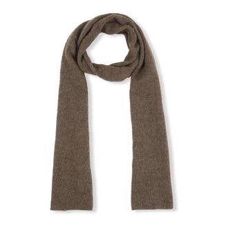 Cortana Hana- dunkler taupe gestrickter Schal - - Accessories - Damen - Braun - ONE SIZE