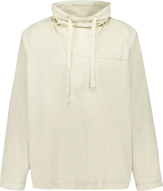 Christophe Lemaire Homme, Vestes, Beige, Taille: XL Vareuse &agrave; col chemin&eacute;e