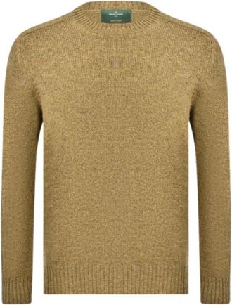 Gran Sasso Homme, Pulls, Vert, Taille: 2XL Tricot Ras du Cou