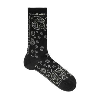 Alanui Bandana Socken - - Underwear - unisex - Schwarzk - ONE SIZE