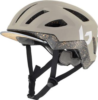 Bolle Eco React Fahrradhelm, Uni, f&uuml;r Erwachsene, Oatmeal matt, 59-62 cm