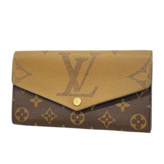 Louis Vuitton Portefeuille Sarah Pre-owned - Femme - Pre-owned - Brun - Taille: ONE Size