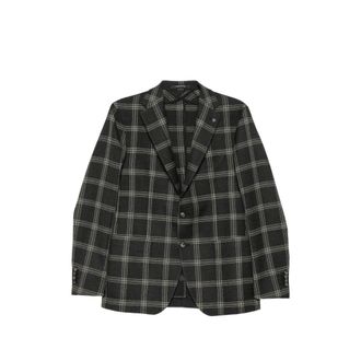 Tagliatore Check-pattern Single-breasted Blazer