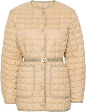 Moncler Femme, Vestes, Beige, Taille: 42 FR Alleuze Veste L&eacute;g&egrave;re en Duvet