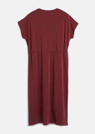 s.Oliver Midikleid Kleid Jerseykleid in Midil&auml;nge mit Tunnelzug