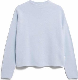 Armedangels Damen vegan Pullover Merinaa Links Blau