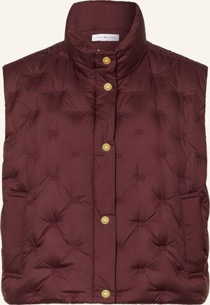 Tommy Hilfiger Daunenweste rot