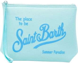MC2 Saint Barth Femme, Sacs, Bleu, Taille: ONE Size Clutches