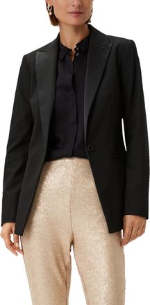 Comma Taillierter Blazer