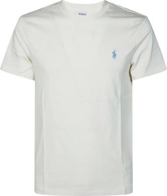 Polo Ralph Lauren Homme, Tops, Beige, Taille: XL T-Shirt MM Base