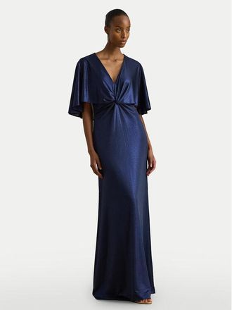 Lauren Ralph Lauren Abendkleid 253P04061003 Dunkelblau Regular Fit