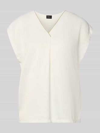 s.Oliver Black Label Loose Fit T-Shirt aus Viskose-Mix