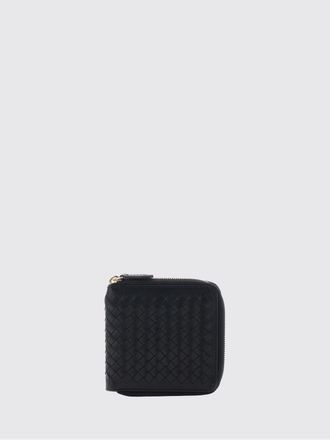 Dragon Diffusion Portefeuille bifold en cuir tress&eacute; avec fermeture zipp&eacute;e
