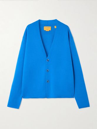 Guest In Residence Cardigan Oversize En Cachemire Everywear - Bleu