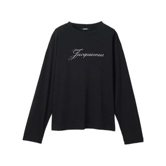 Jacquemus Langarmshirt - - Tops - Herren - Schwarzk - L