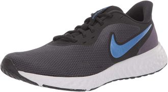Nike Nike Herren Revolution 5 Sneaker,Mehrfarbig Gridiron Mountain Blue Black Vapste Grey,48.5 EU