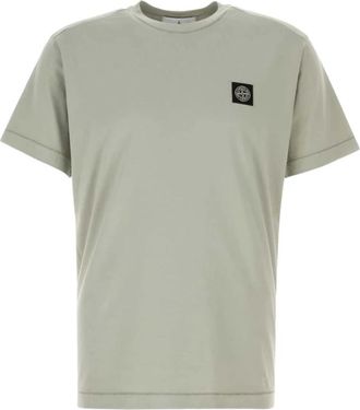 Stone Island Homme, Tops, Vert, Taille: L T-Chemises
