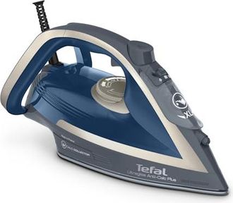 T-fal Dampfbügeleisen Ultragliss Plus, 2800 W, abnehmbarer Kalk-Kollektor, kratzfeste Bügelsohle, 50 g/Min. Dampfabgabe, 260 g/Min. Dampfstoß, Abschaltautom