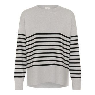 Kaffe Tricots - Femme - Pulls - Gris - Taille: 38 FR