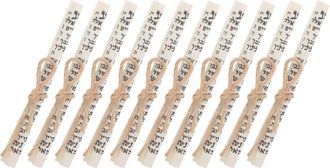 Cabilock 10 St&uuml;ck Koschere Hebr&auml;ische Mezuzah Rollen 75 X 1cm Religi&ouml;ser J&uuml;discher T&uuml;rsegen Bedruckte Bibelversrollen f&uuml;r Mitzwa T&uuml;rrahmen Spirituelle Wohndeko
