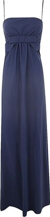 La Petite Robe Di Chiara Boni Knielanges Kleid - Blau